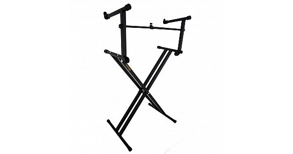 Jual Vesacom KS22 Double Keyboard Stand - FREE Ongkir