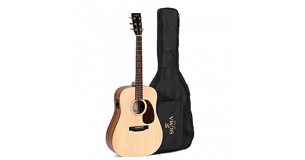 Jual Sigma DME Dread Nat, Satin Acoustic Electric Guitar ...