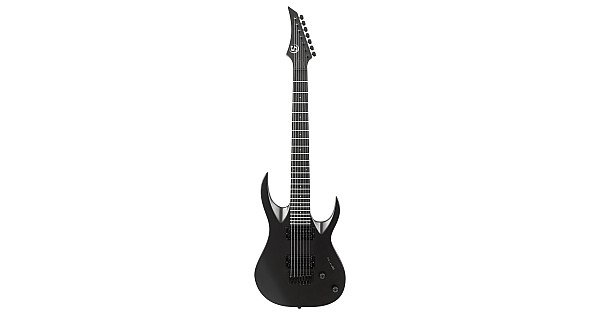 Jual S by Solar AB4.7CE Carbon Black 7 String Baritone Electric ...