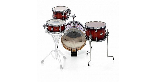 Jual DW Design Mini Pro 16" 4 Piece Drum Set, Tobacco ...