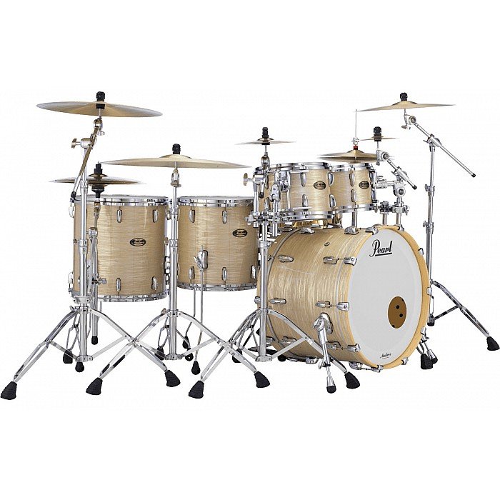 Jual Pearl Master Maple Gum Premium 6 Piece Drum Set, Platinum ...