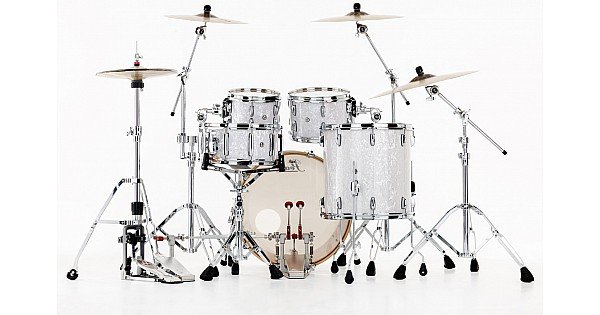 Jual Pearl Professional Maple 7 Piece Drum Set, White Marine ...