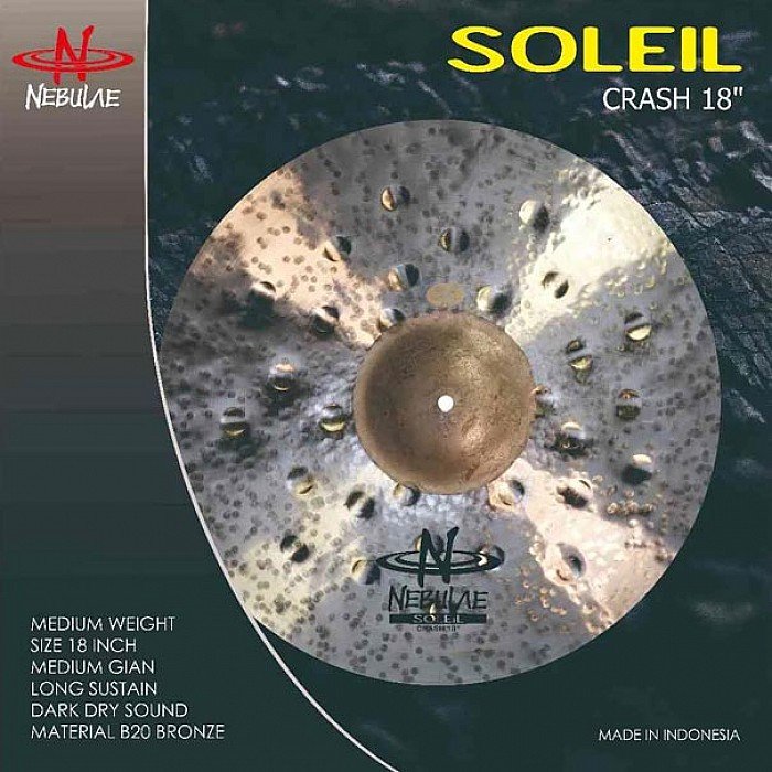Nebulae Soleil Profesioanal Set Pack Hi Hat 14", Crash ...