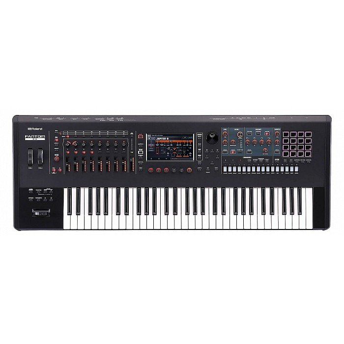 Jual Roland Fantom 6 Ex Music Workstation Keyboard Free
