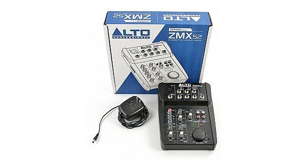 Jual ALTO ZMX52 5 Channel Compact Mixer - FREE Ongkir