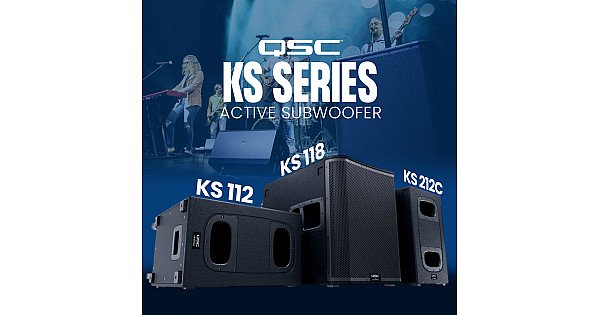 QSC KS118 3600W 18 inch Powered Subwoofer