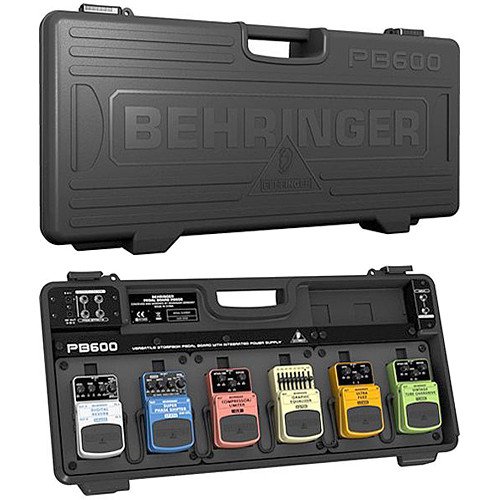 Jual Behringer PB600 Pedalboard with Power Supply - 6-pedal ...