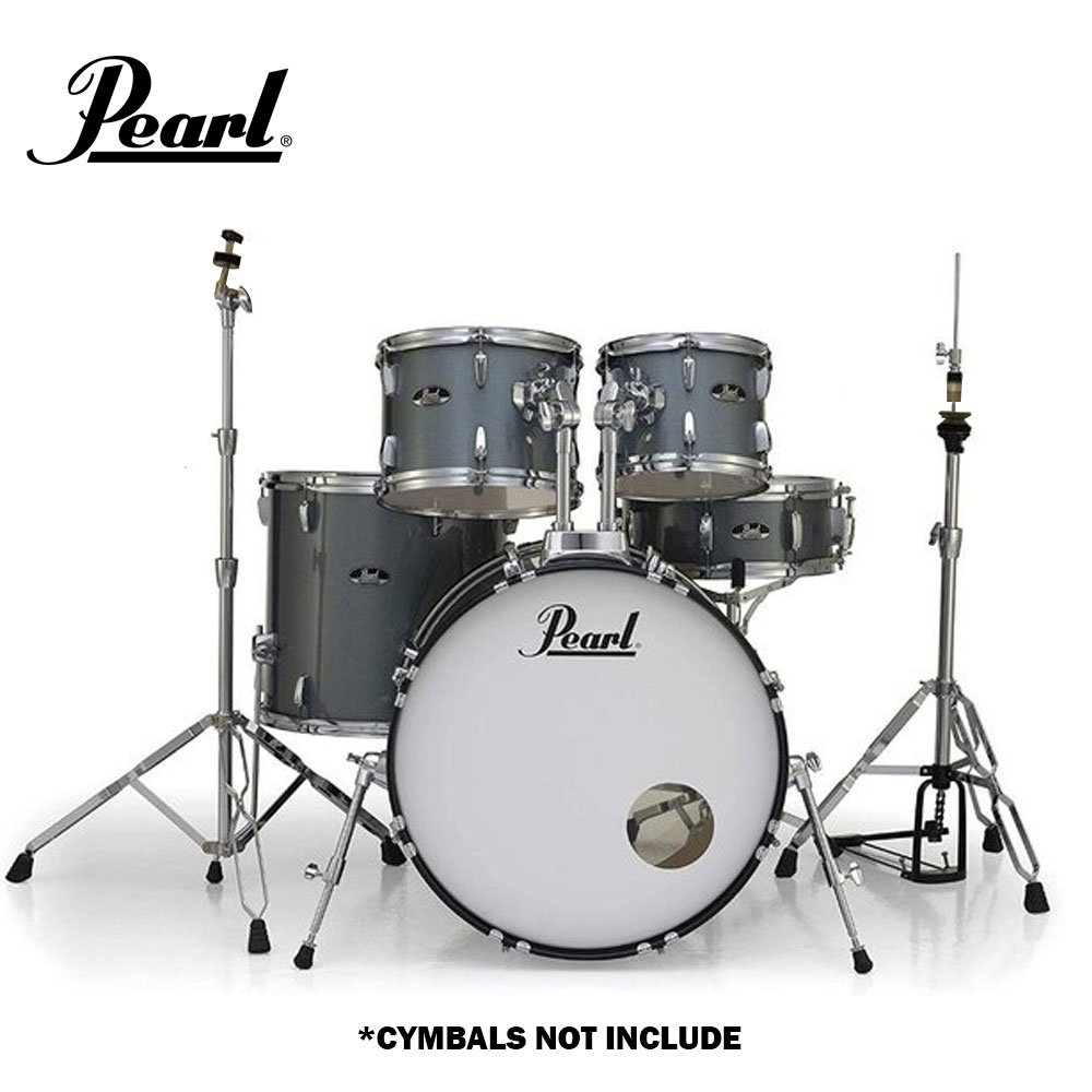 Jual Pearl Roadshow RS525SB/C 5 Piece Drum Set, No Cymbals