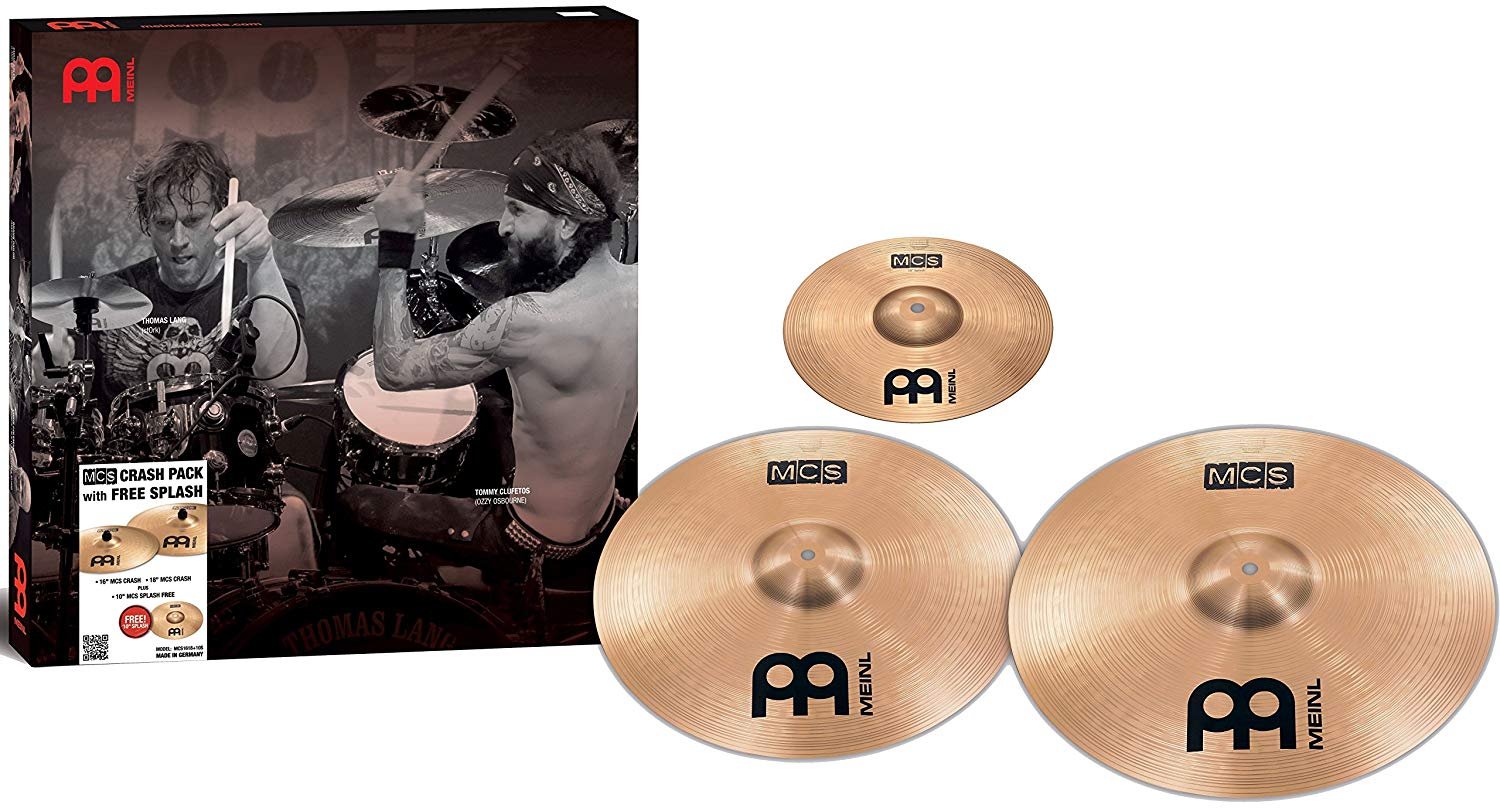 Jual Meinl MCS1618+10S MCS Crash Cymbal Set Pack with Free ...